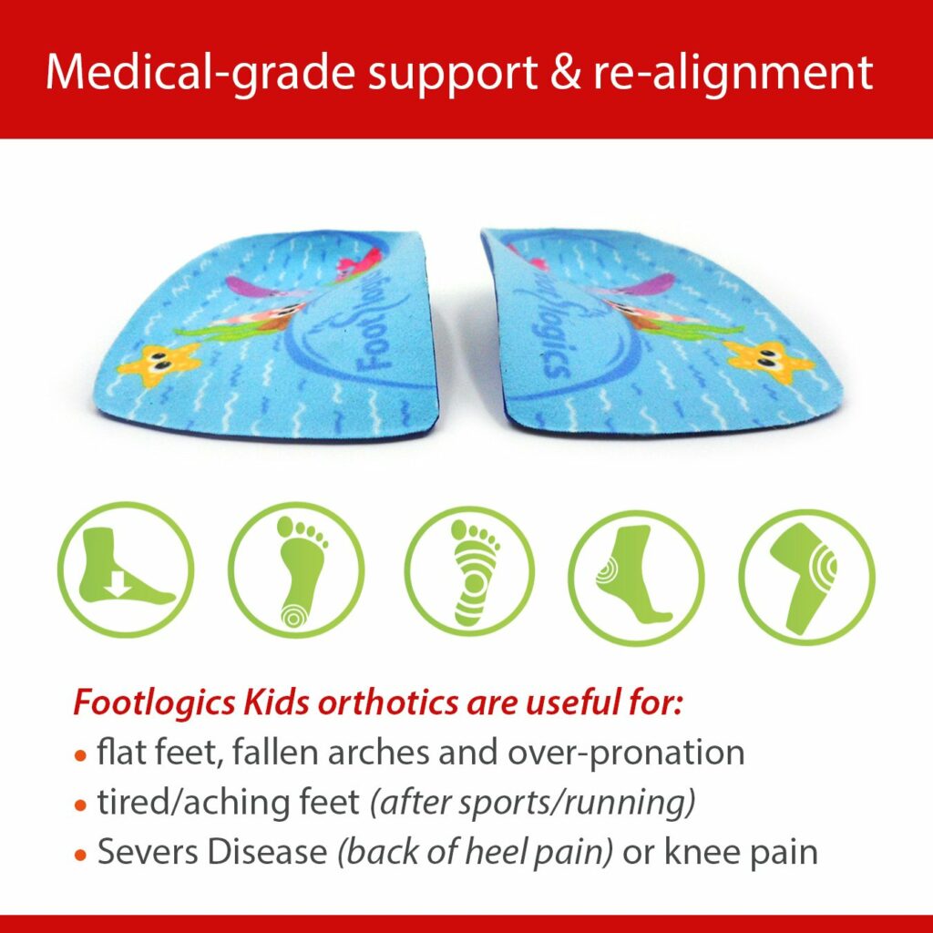Footlogics Kids 3/4-length | Footlogics Orthotics