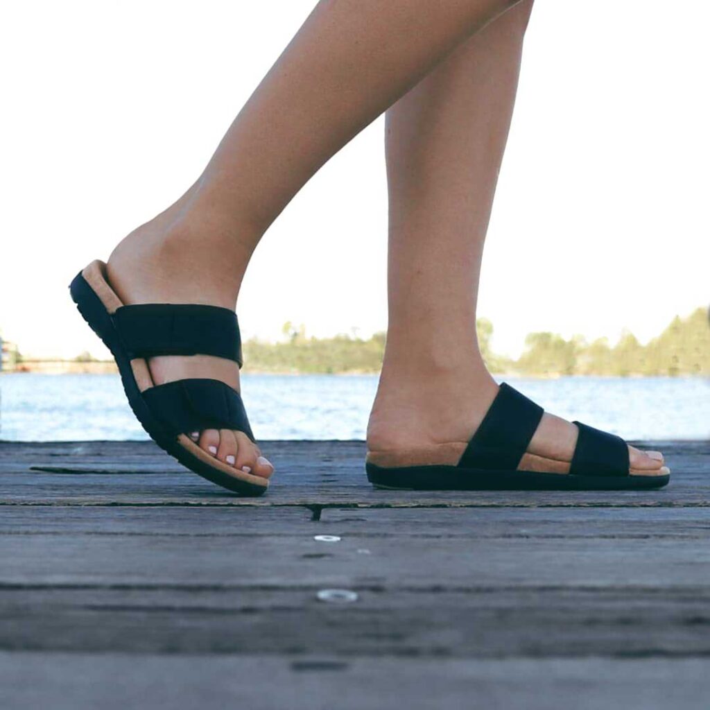 Zullaz 'Spring' - Black | Footlogics Orthotics