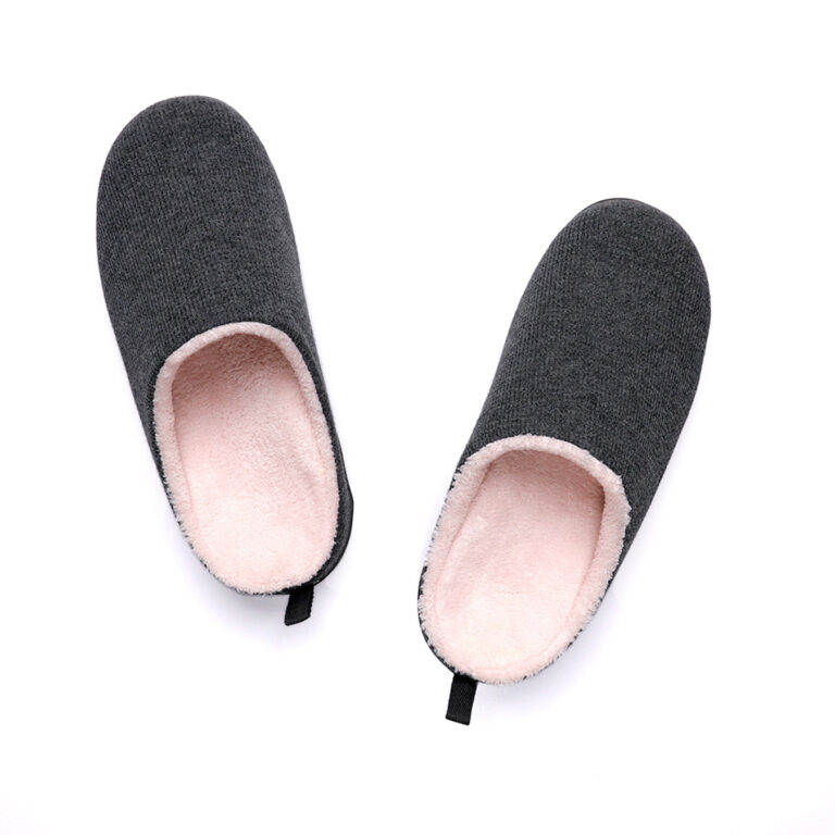 Womens Slipper - Grey | Footlogics Orthotics